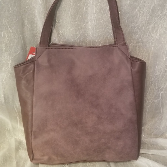Relic | Bags | Relic By Fossil Brooke Tote Maroon Multi Shoulder | Poshmark